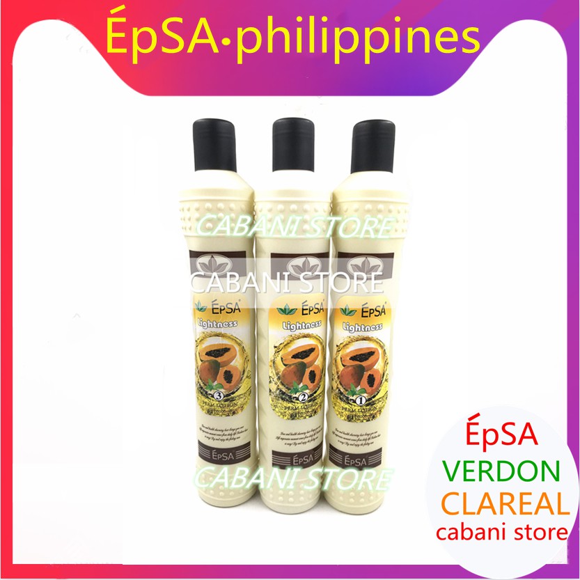 EPSA LIGHTNESS 1,2,3 REBONDING SET 1000ml 1004 | Shopee Philippines
