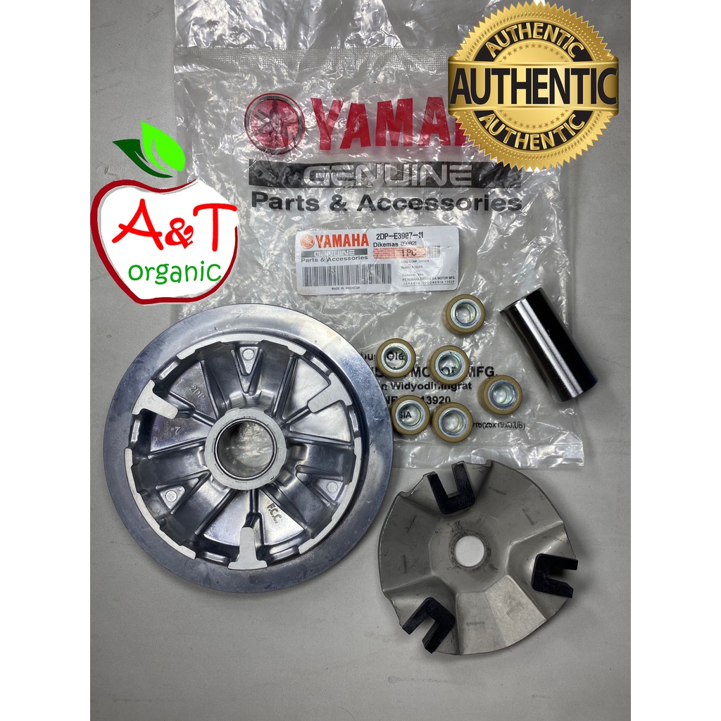 2DP Pulley Set Genuine Yamaha NMAX / AEROX DRIVE PULLEY SET Assembly ...