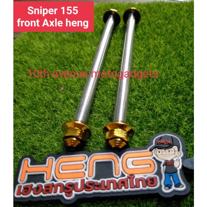 Front axle(ehe) for Sniper 155/Sniper 150/sniper 135mx | Shopee Philippines