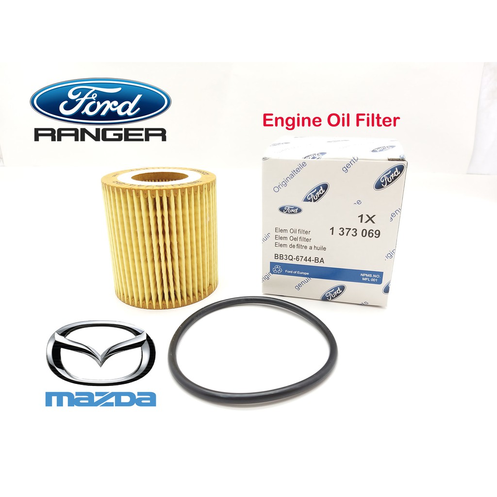 OIL FILTER (ELEMENT) BB3Q6744BA FORD RANGER / EVEREST 2011-PRESENT ...