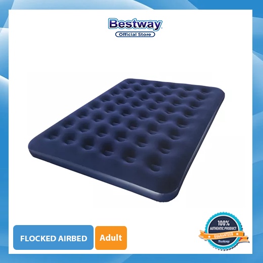 Bestway Flocked Air Bed (Queen) | Shopee Philippines