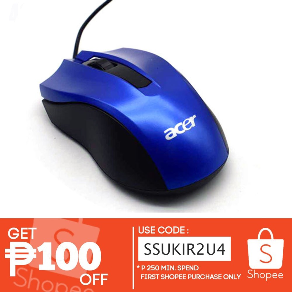 Acer Wired Optical Mouse | Shopee Philippines
