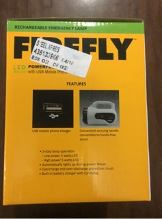 Firefly Powerful Torch Light w/ USB Mobile Charger FEL556 | Shopee ...