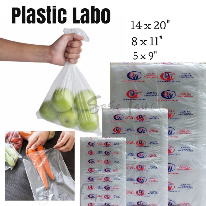 100 pcs Plastic Labo HD Quality 8x11 & 14x20 | Shopee Philippines