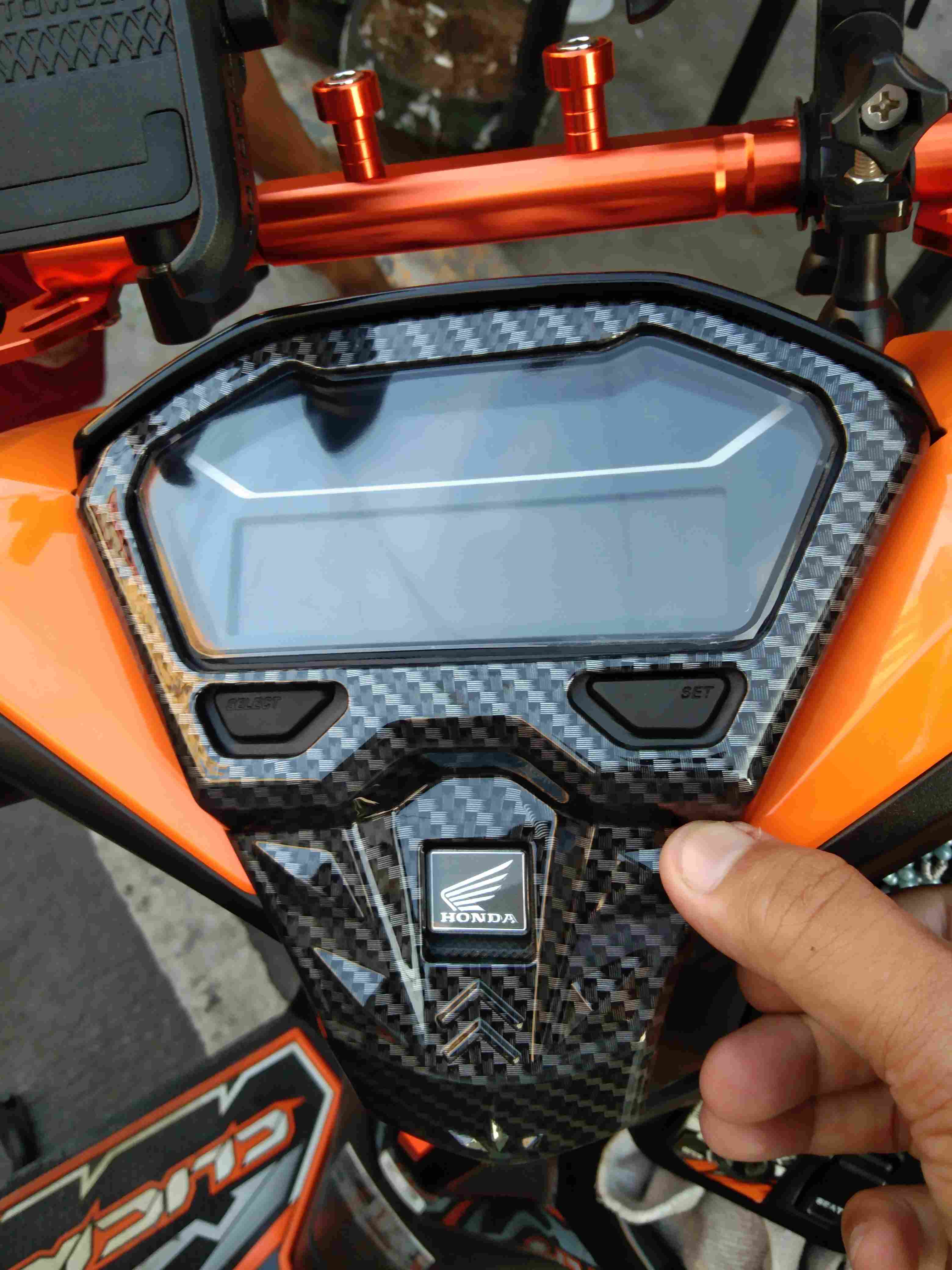 Gauge Cover Panel Gauge Protector For Honda Click 125/150 VARIO 125/150 ...
