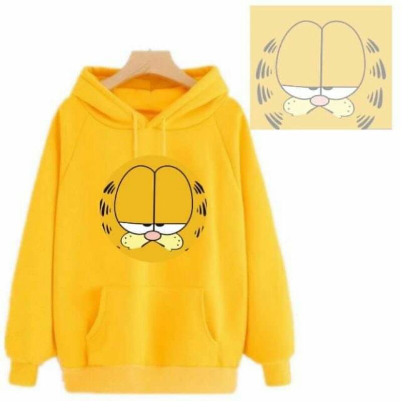 GARFIELD HOODIE JACKET UNISEX | Shopee Philippines