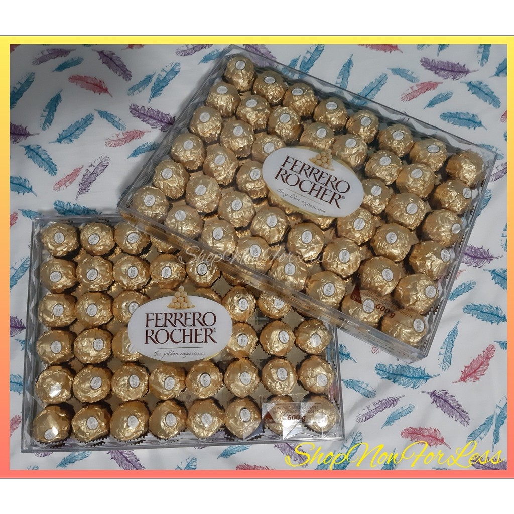 FERRERO ROCHER Chocolate 600g (48pcs) | Shopee Philippines