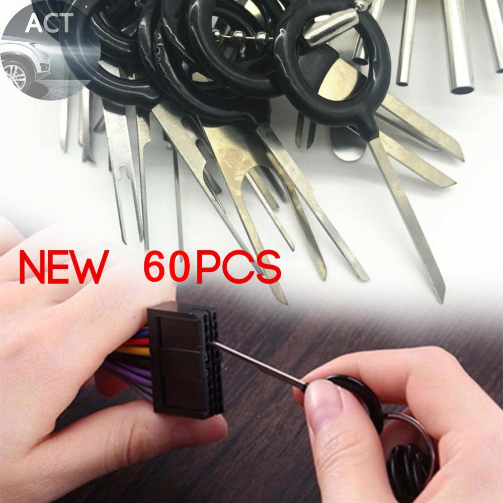 60PCS Car Terminal Removal Tool Kit Wire connector Pin Release ...