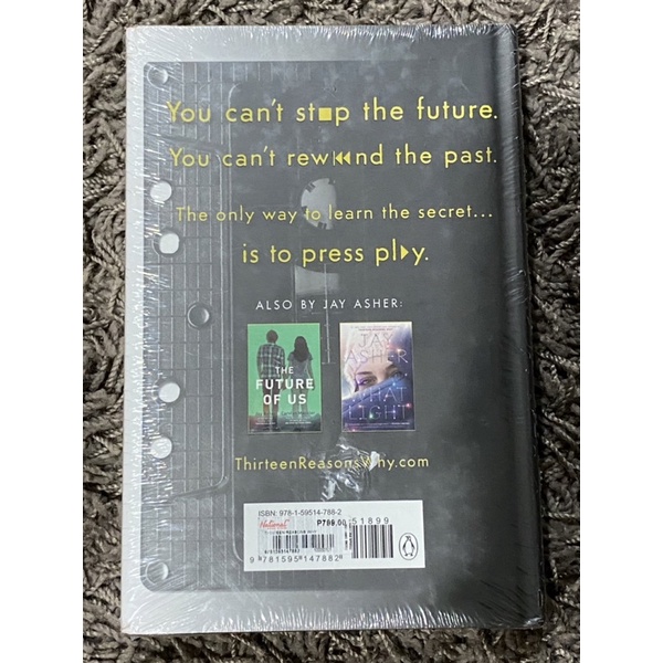 Thirteen Reasons Why Back Book Cover