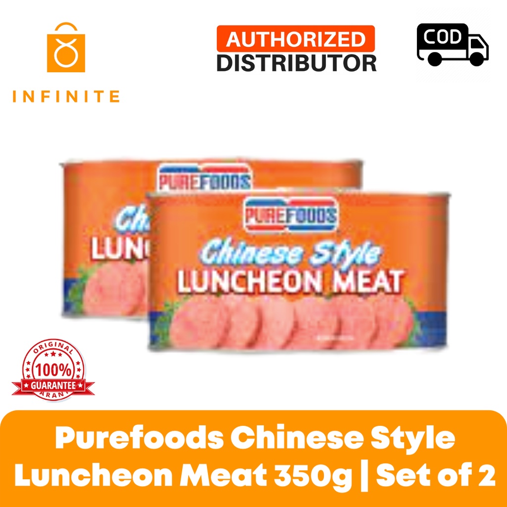 Purefoods Chinese Style Luncheon Meat 350g Set of 2 | Sulit pack ...