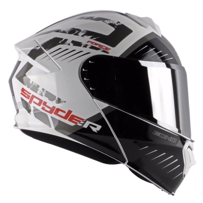Spyder Modular Helmet with Dual Visor FORCE GD Series 4 (Free Extra ...