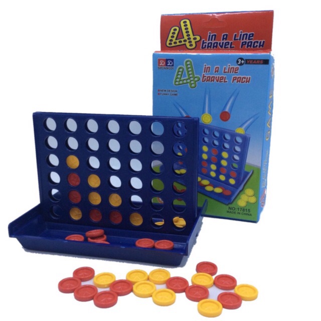 Connect 4 (4 in a line travel pack) | Shopee Philippines