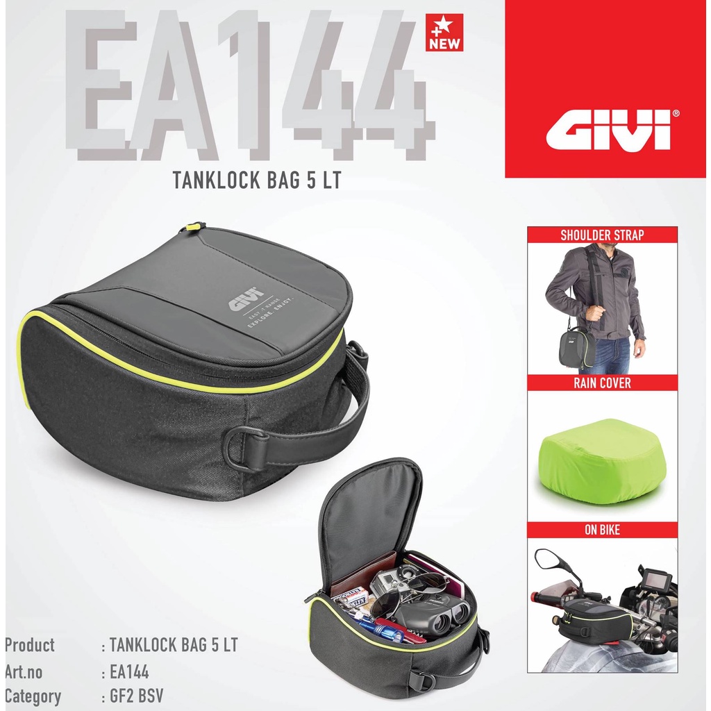 GIVI TANKLOCK BAG EA144 (5LT) | Shopee Philippines