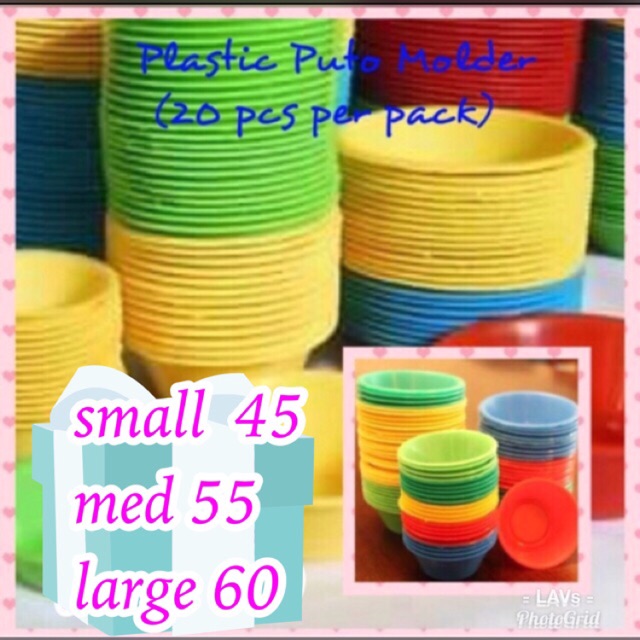 Plastic Puto Molder 20pcs per pack | Shopee Philippines