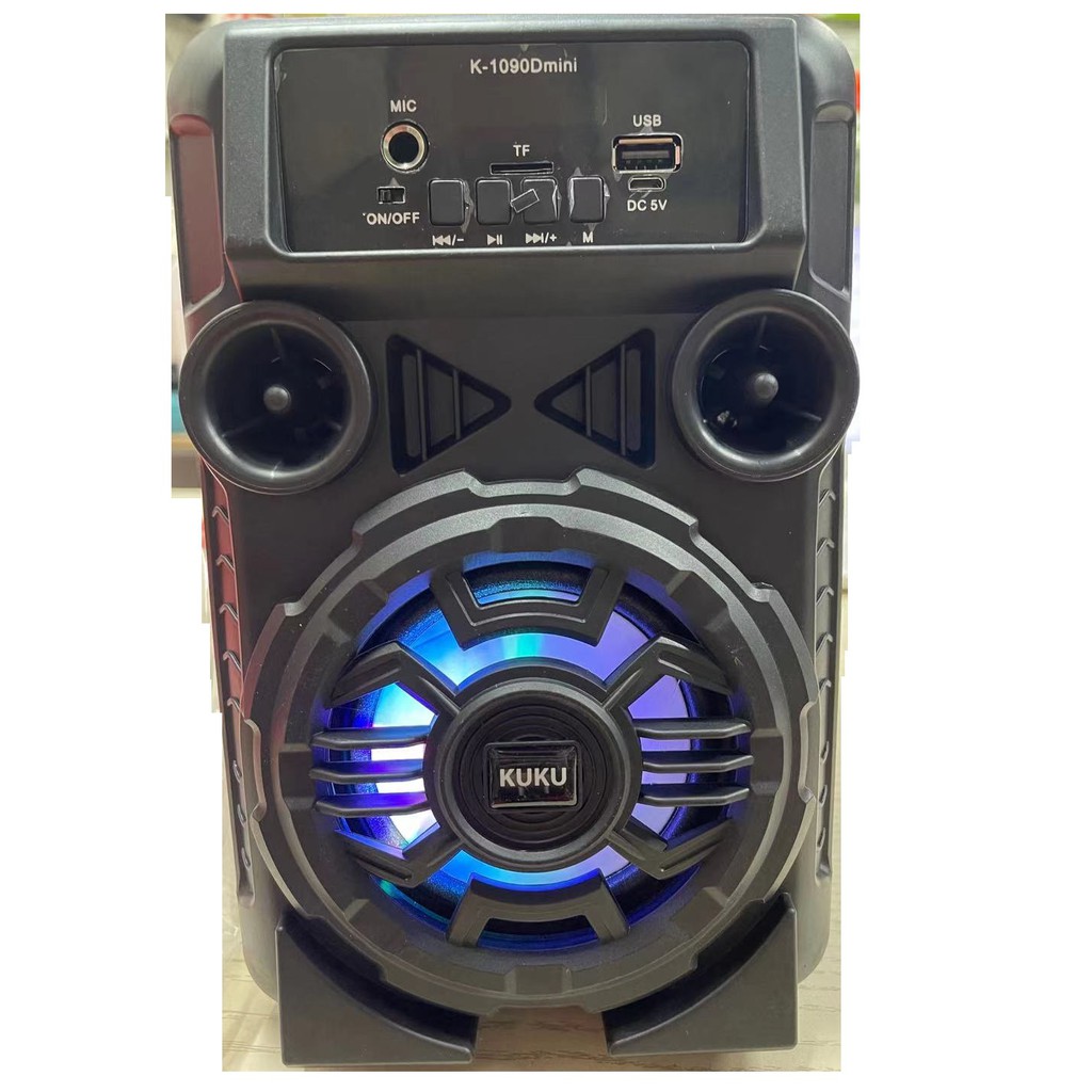 KUKU mini Karaoke Portable Wireless Bluetooth Speaker With Free Mic ...