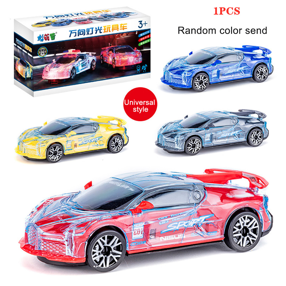 Toys Car For Boys Kids Electric Racing car Music LED Light Cool Toy Car ...