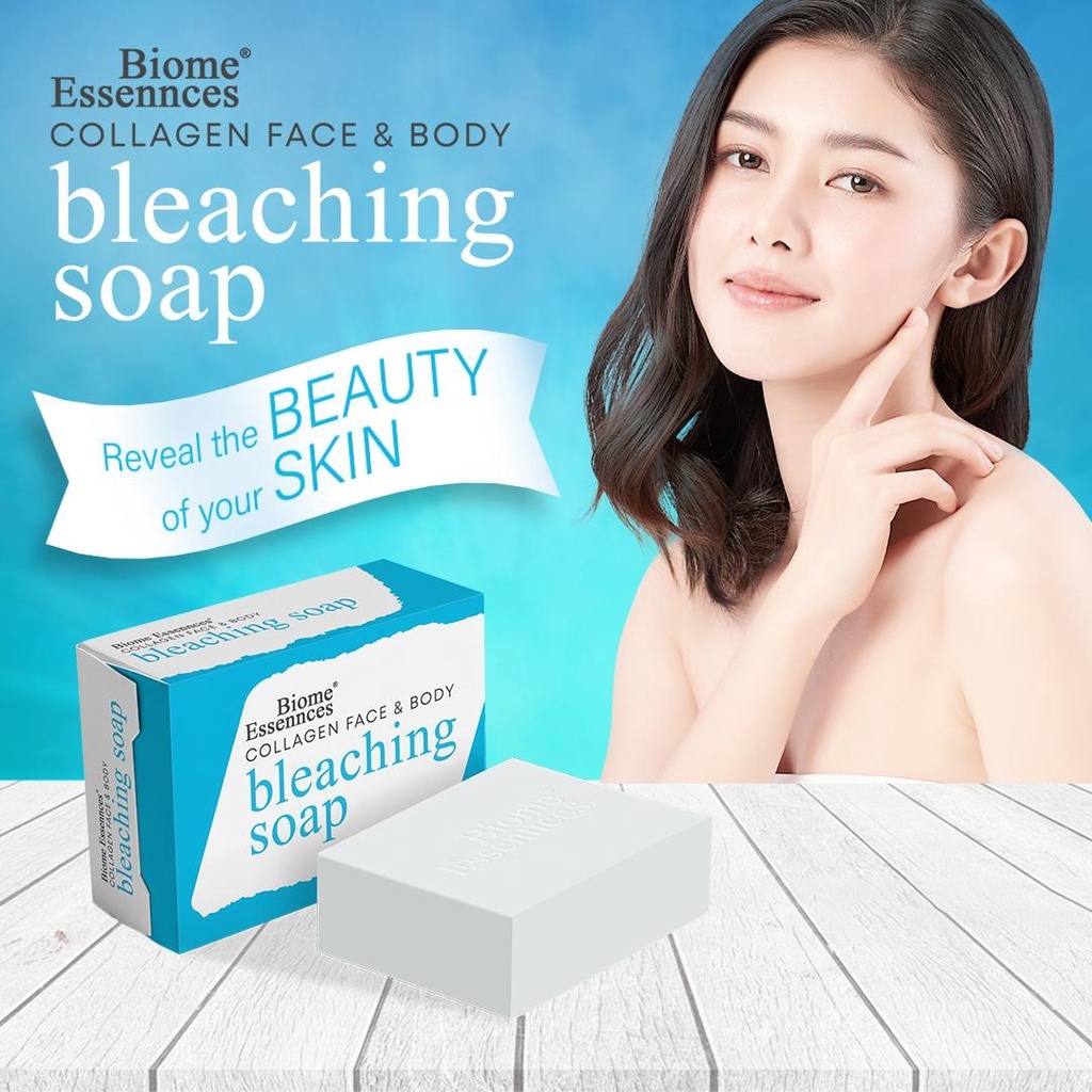 BIOME ESSENCES Bleaching Soap 135g | Shopee Philippines