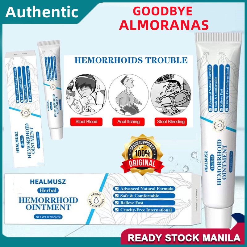 100% Original Authentic HEMORRHOIDS Treatment ALMORANS MIRACLE Ointment ...