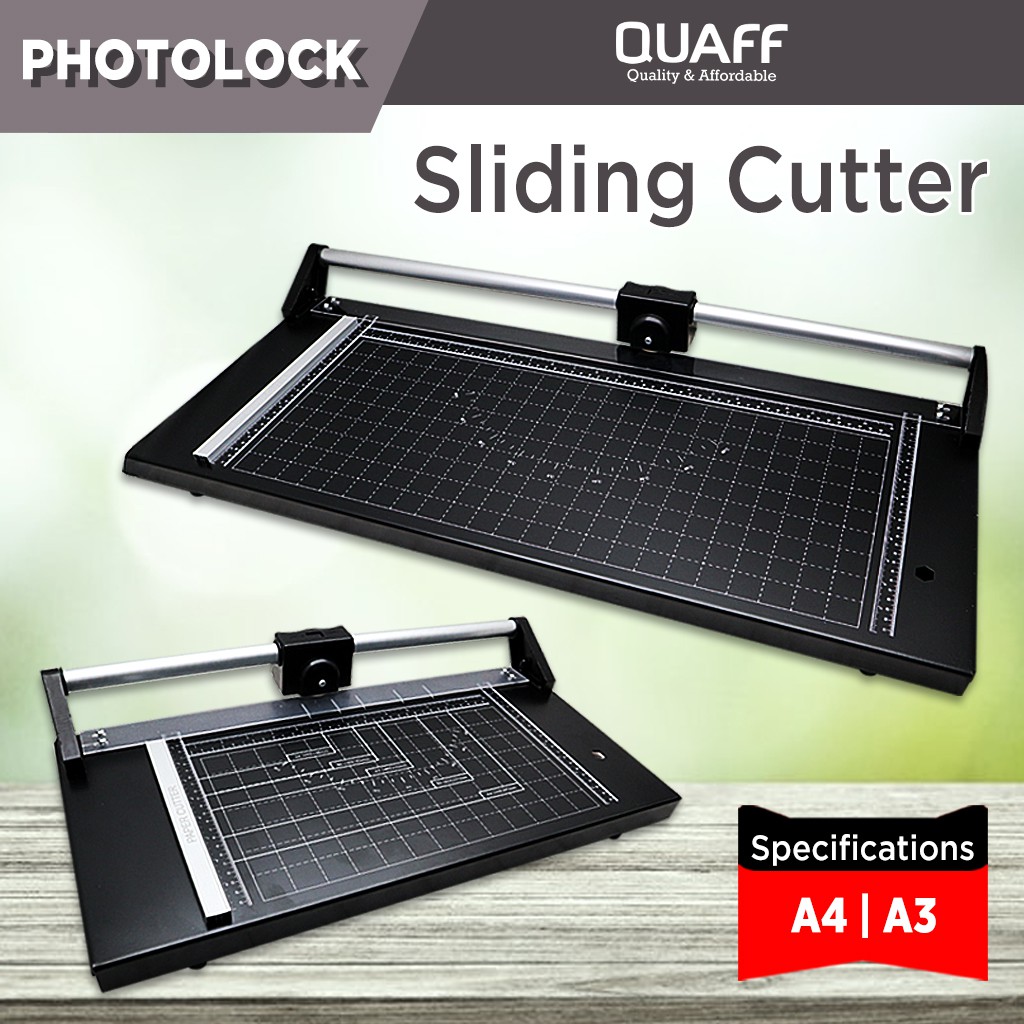 QUAFF Sliding Cutter Heavy Duty A4 Size or A3 | Shopee Philippines