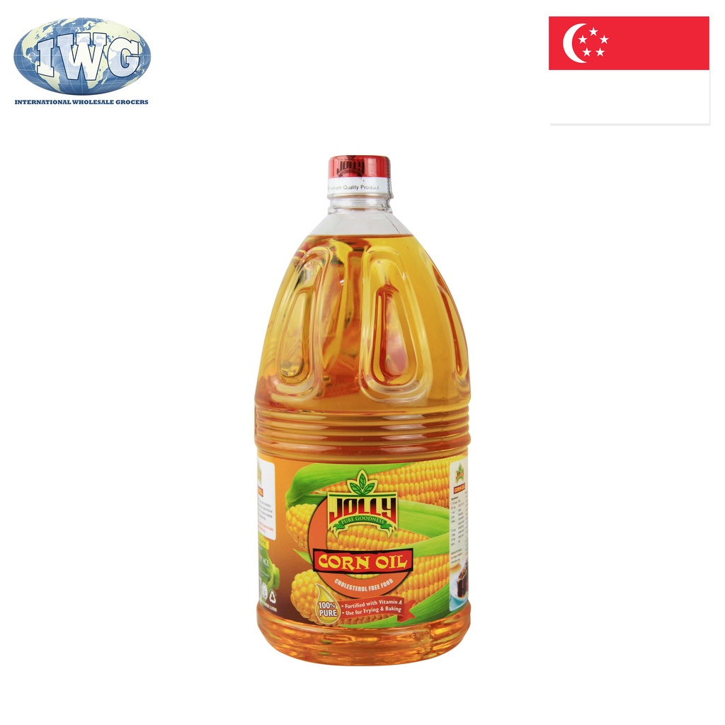 IWG JOLLY Corn Oil Pure Cholesterol Free 2L | Shopee Philippines
