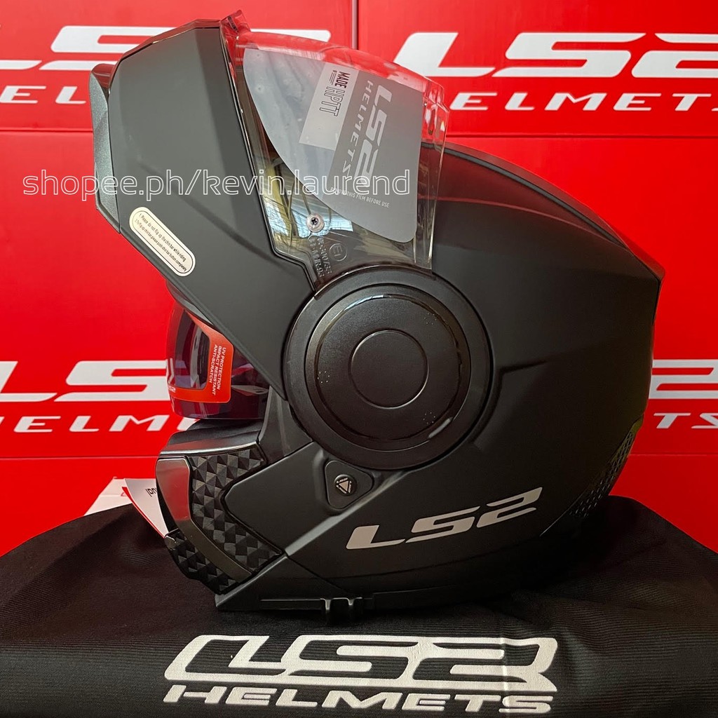 LS2 FF902 Scope Modular Dual Visor MATT BLACK | Shopee Philippines