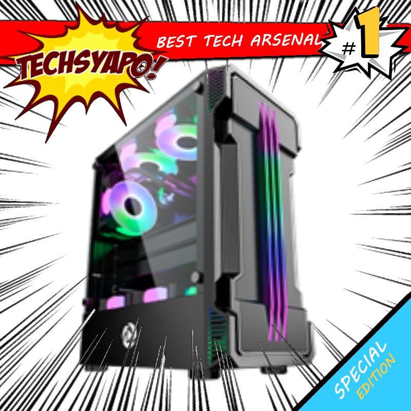 INPLAY ESPORT 02 TEMPERED GAMING CASE | Shopee Philippines