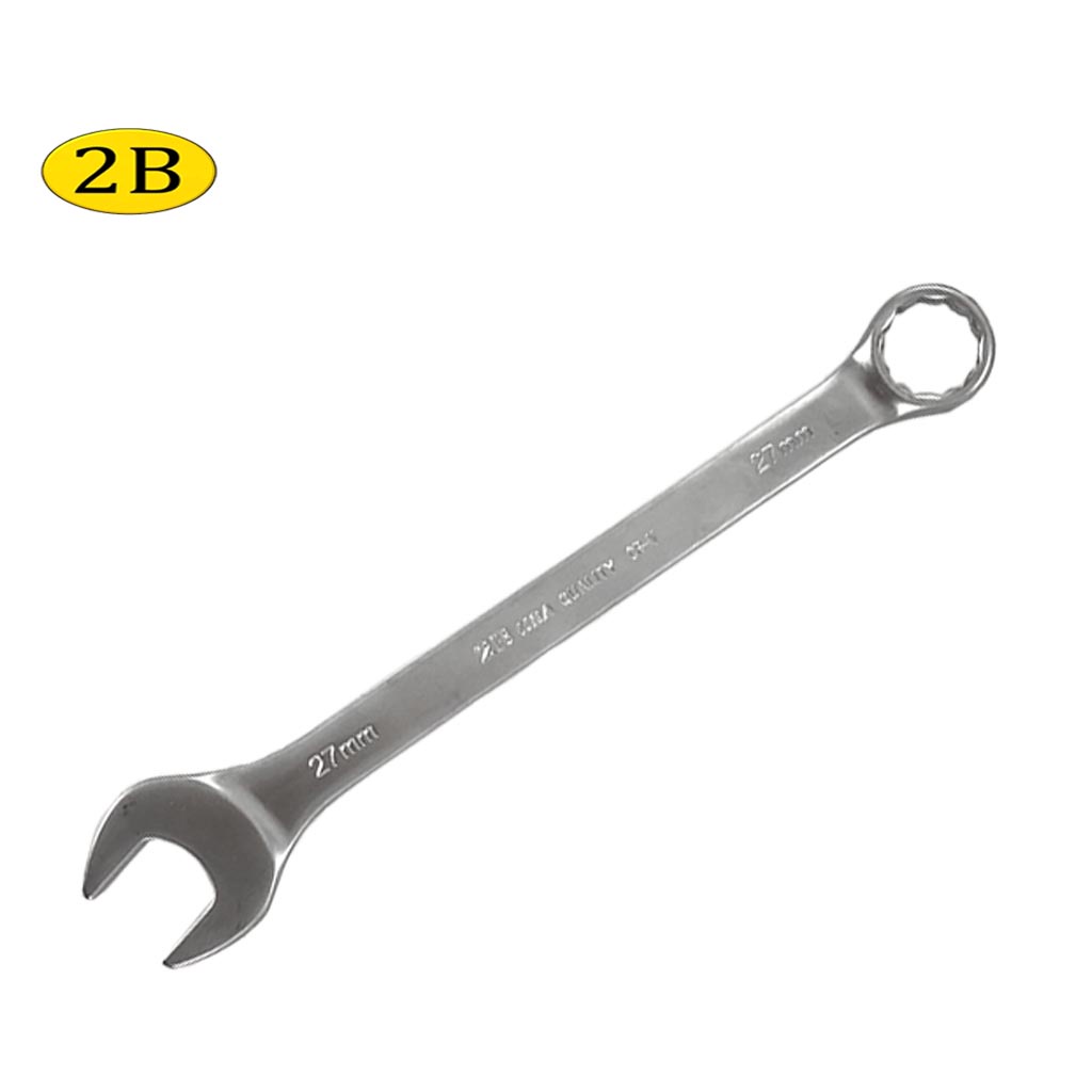 2B 27mm Wrench Repairing Tool Combination Spanner Double End Open Ring ...