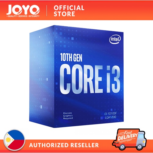 Intel Core I3-10100F Core I3 10th Gen Comet Lake Quad-Core