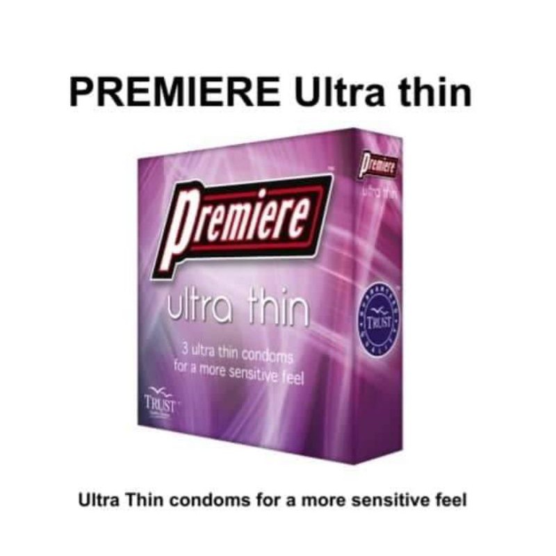 PREMIERE ULTRA THIN CONDOM 3PCS PER PACK 100% ORIGINAL PREMIERE CONDOM ...