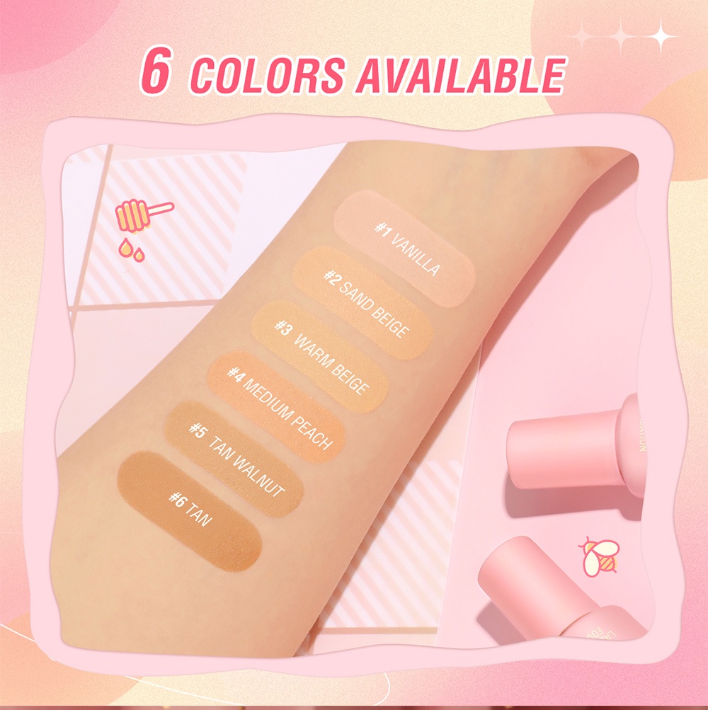 Pinkflash Full Coverage Face Foundation Waterproof Bb Cream Weightless