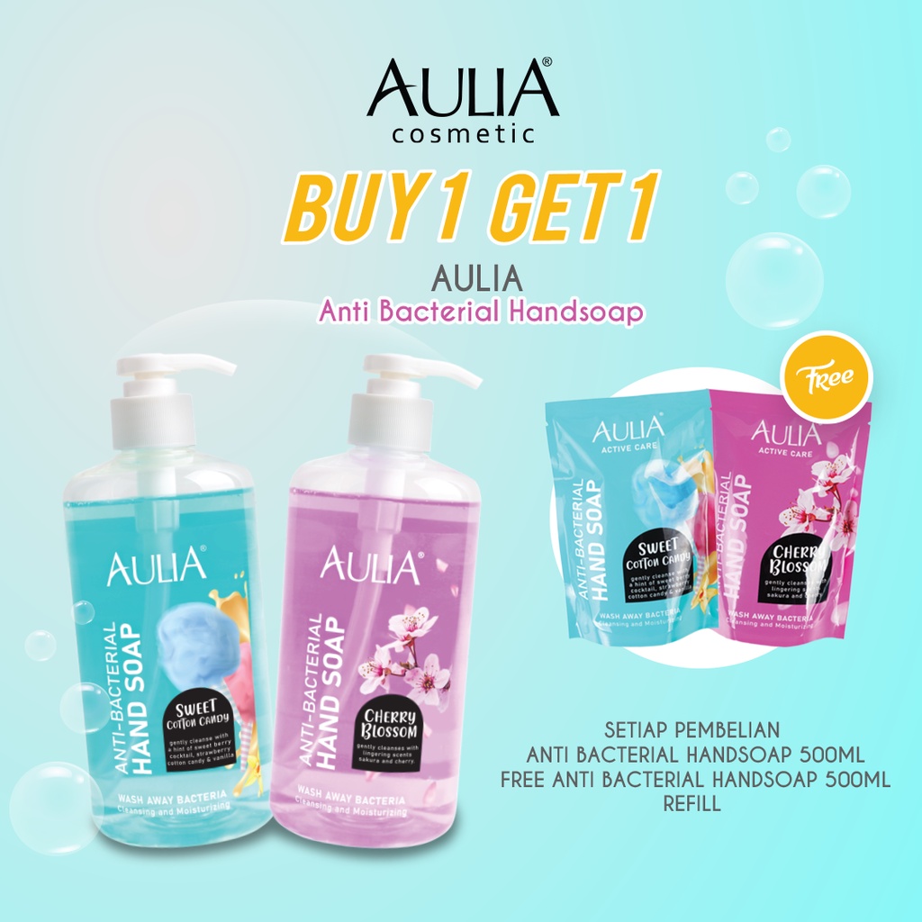 Cherry Blossom Or Sweet Cotton Candy Aulia Anti Bacterial Hand Soap