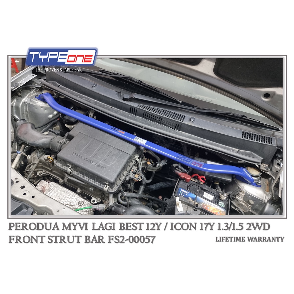 Type One Safety Bar Perodua Myvi 2005-2012 Stage One | Shopee Philippines