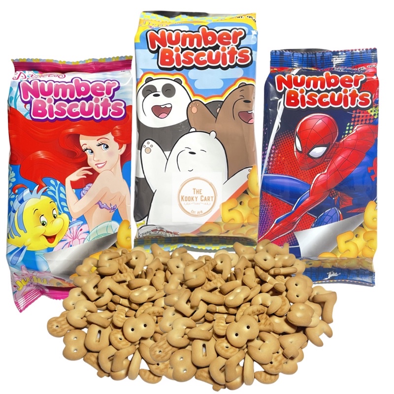 Juju Number Biscuit Bento Baon Ideas Kids Snacks Cracker | Shopee ...