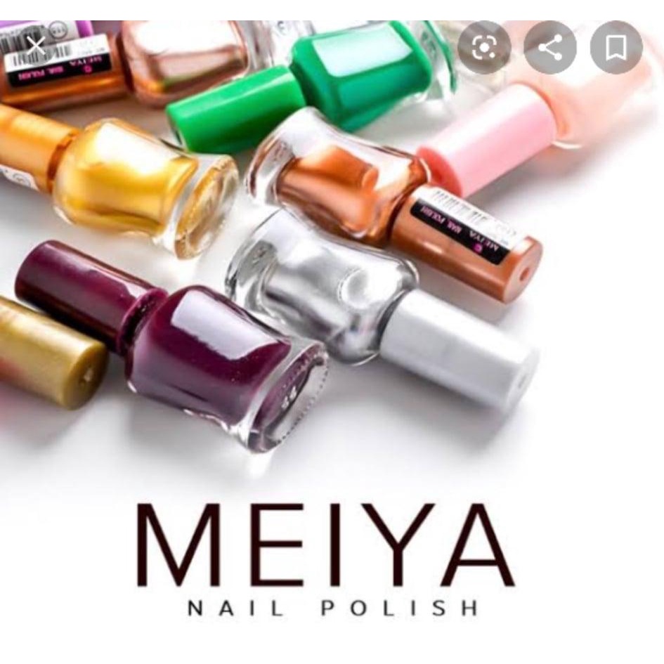 12pcs meiya nail polish 10ml random colors (no choosing of colors ...