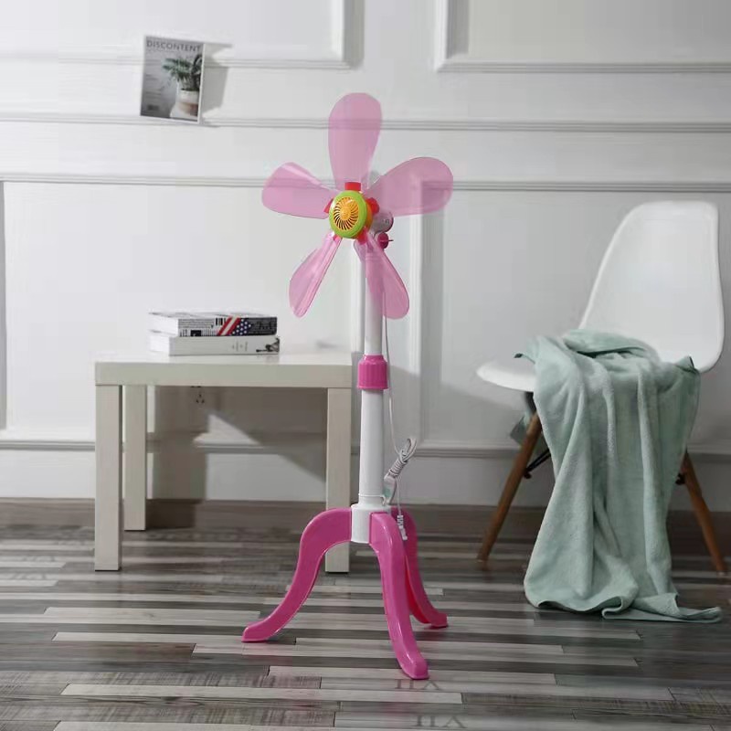 5 Blades Stand Fan Portable Stand Fan Foldable Stand Fan Electric Fan ...