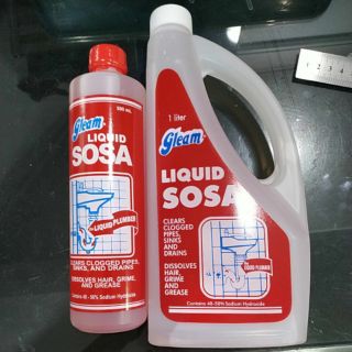 Gleam liquid sosa (choose size upon check out) | Shopee Philippines