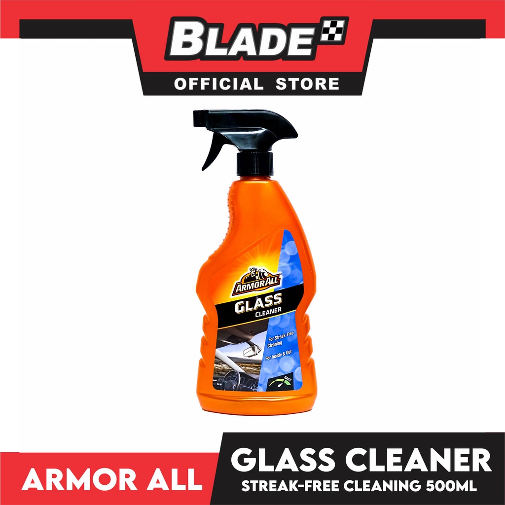 Armor All Glass Cleaner 500ml For Streak Free Cleaning, Designed To ...