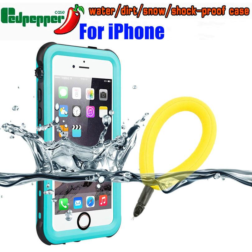 Waterproof Case For IP 6s Plus SE 2020 Original RedPepper IP68 Diving ...