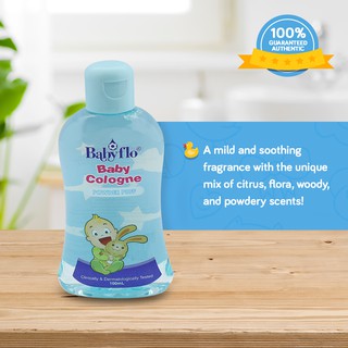 Babyflo Baby Cologne Powder Puff 100ml x2 | Shopee Philippines
