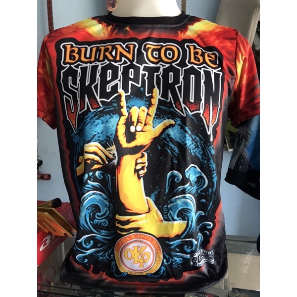 Akrho tshirt (burn to be a skeptron) | Shopee Philippines
