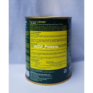 BOYSEN QDE B - 661 LEMON YELLOW ( PANGKAHOY / METAL ) 1 LITER | Shopee ...