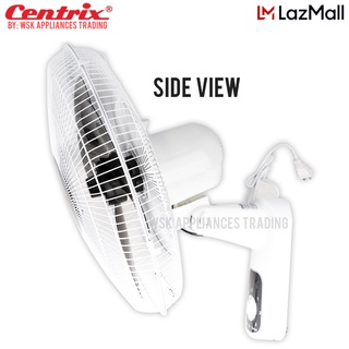 Buy-1 Take-1 Centrix 16" Wall Fan 3-Banana Blades (color may vary) CX ...