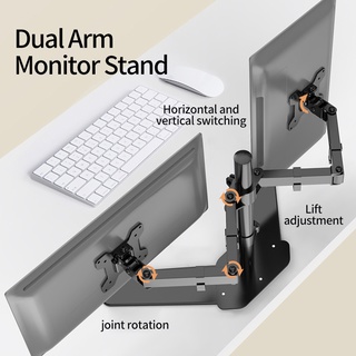 Expose Monitor Mount Laptop Adjustable monitor Stand PC Desk Arm ...