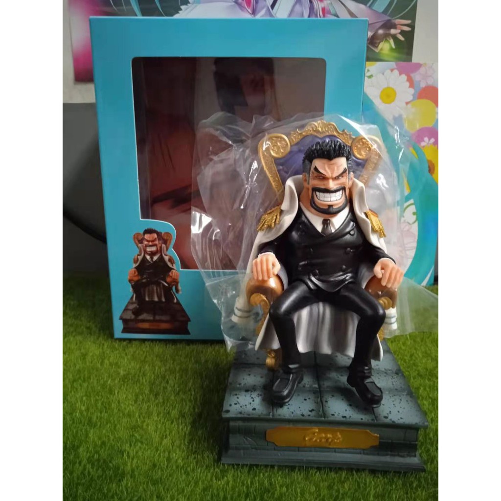 9270166156One Piece Anime Garp Sitting Black Suit | Shopee Philippines
