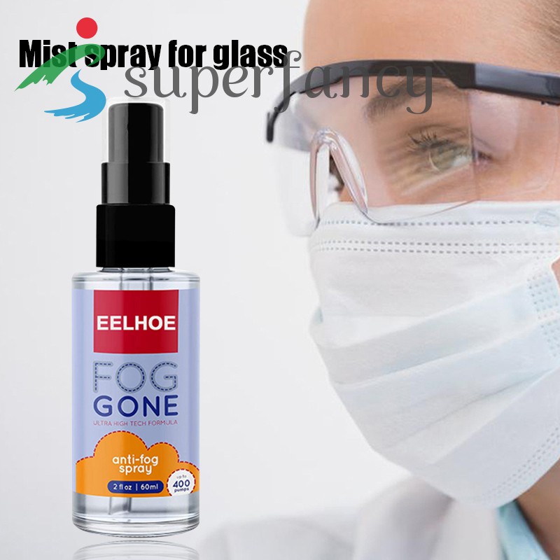 Glass Coating Spray Anti Fog Spray Prevents Fogging Of Glass Or Plastic Window Mirrors