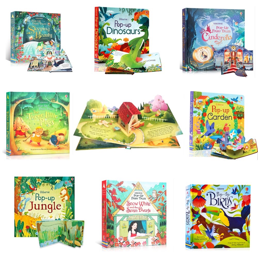 Usborne POP UP Christmas /Dinosaurs/Fairy Tale Cinderella/Garden/Jungle ... Usborne POP UP Christmas /Dinosaurs/Fairy Tale Cinderella/Garden/Jungle ...