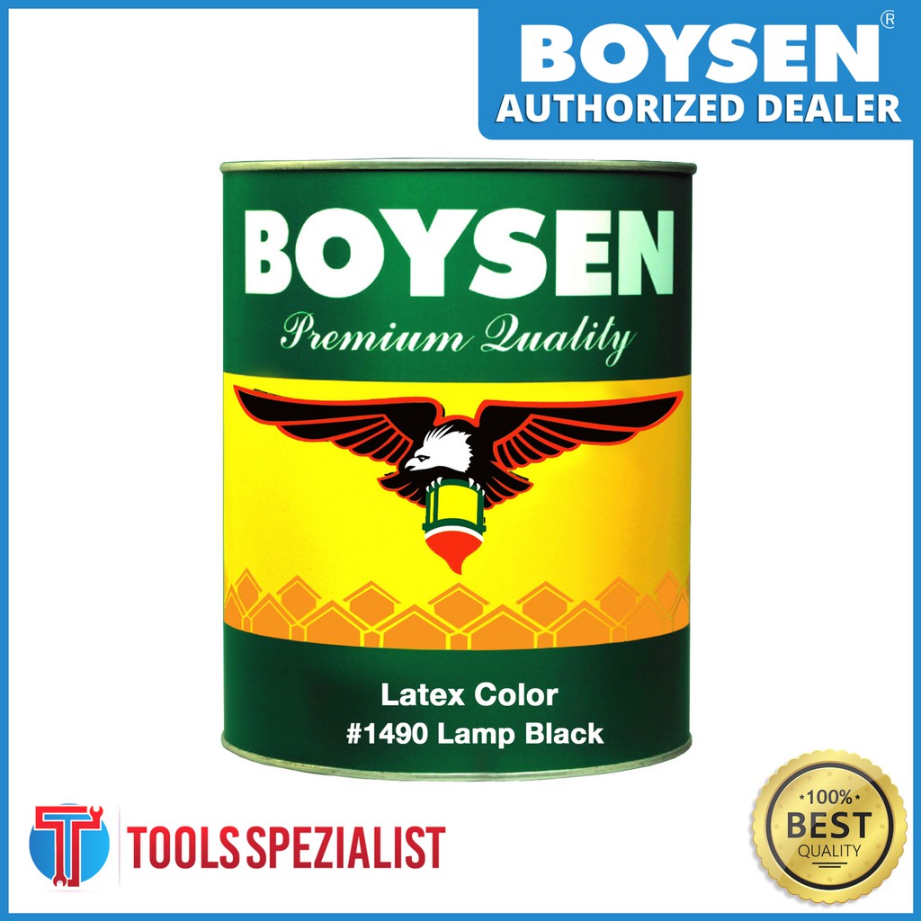 Boysen Latex Color #1490 Lamp Black 1LITER | Shopee Philippines Boysen Latex Color #1490 Lamp Black 1LITER | Shopee Philippines