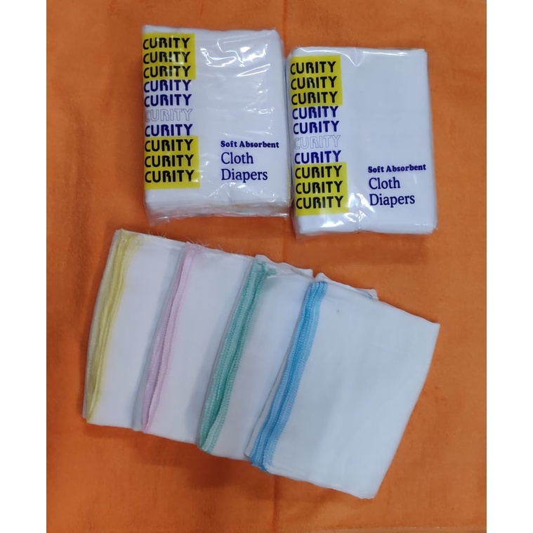 Lampin Curity soft absorbent cloth diapers 41x91cm 12pcs/pack malaki ... Lampin Curity soft absorbent cloth diapers 41x91cm 12pcs/pack malaki ...