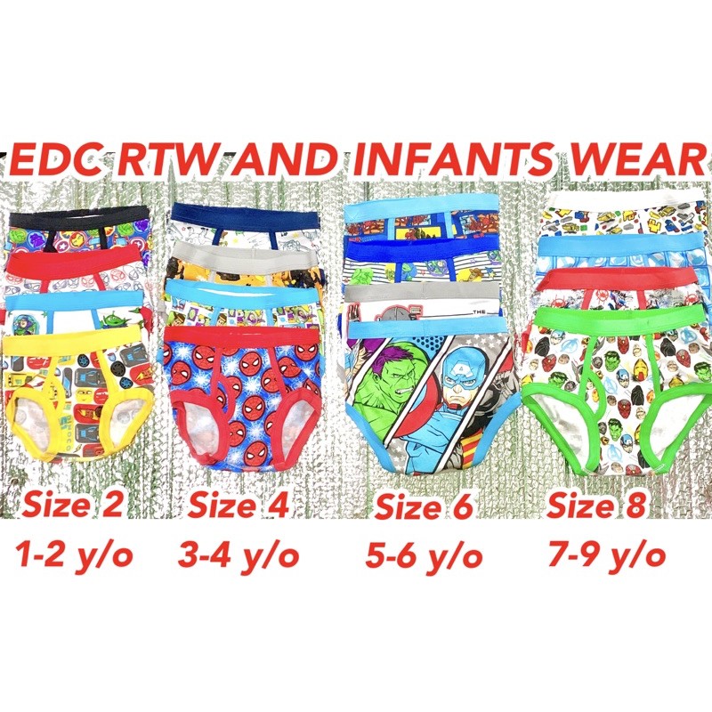 KIDS Brief Cotton Assorted Prints | Kids Brief | Boys Underwear ...