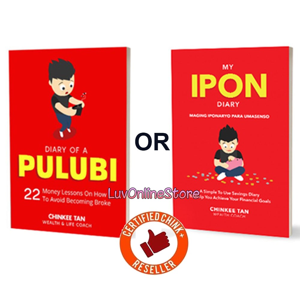 My IPON Diary/Diary of a PULUBI Self-help Book Financial Book Chinkee Tan Book | Shopee Philippines